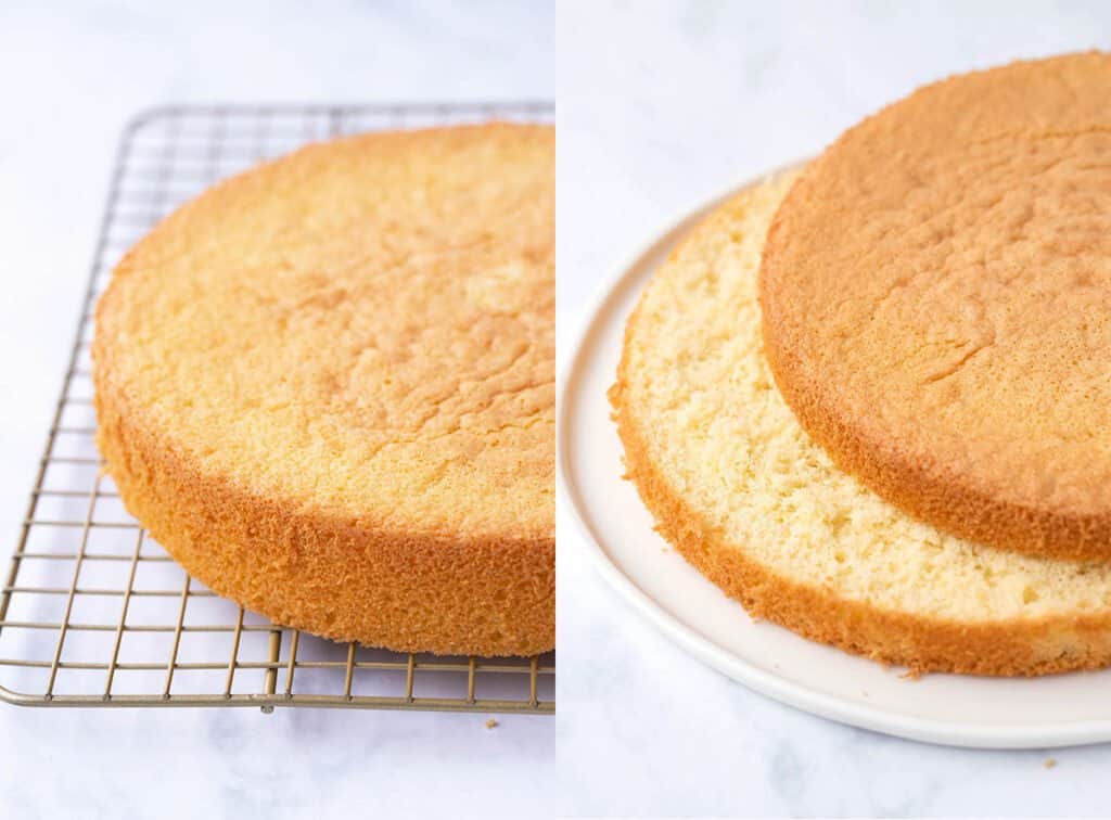 Easy Fluffy Sponge Cake (Genoise) - Sweetest Menu