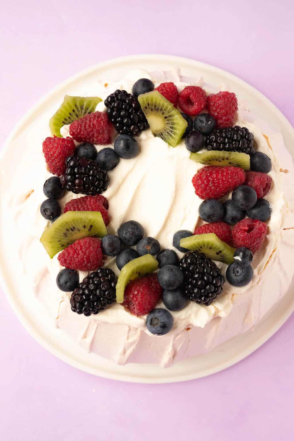 My Mother-In-Law's Famous Pavlova - Sweetest Menu