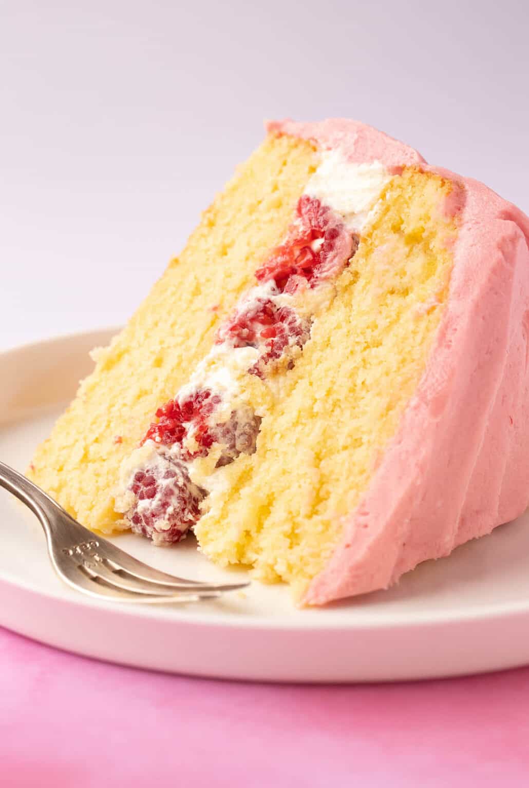 AMAZING Lemon Raspberry Cake - Sweetest Menu