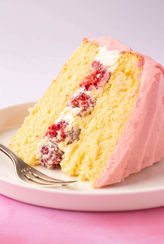 AMAZING Lemon Raspberry Cake - Sweetest Menu