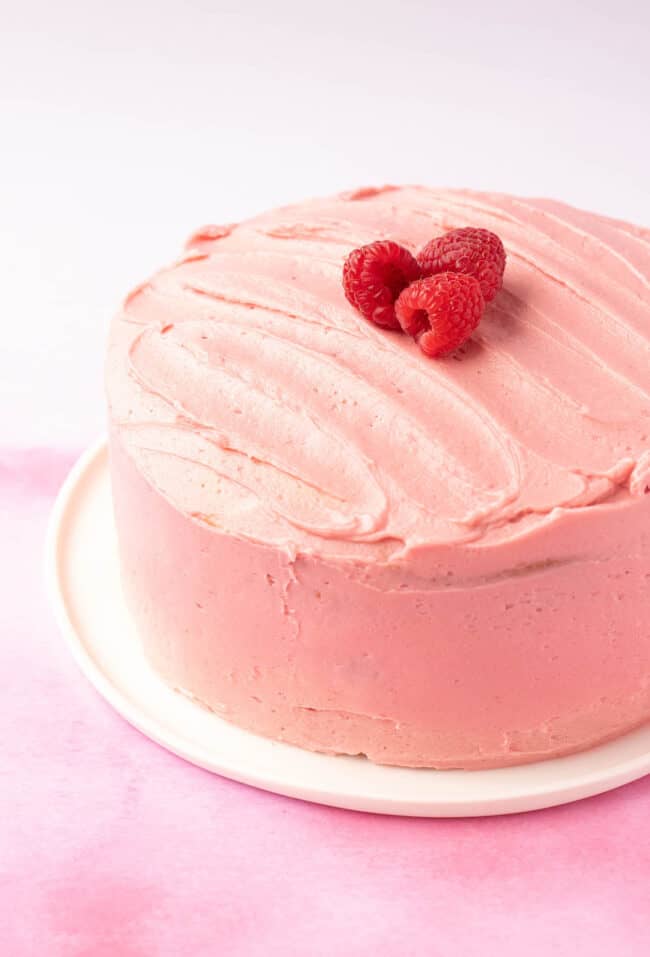 AMAZING Lemon Raspberry Cake - Sweetest Menu