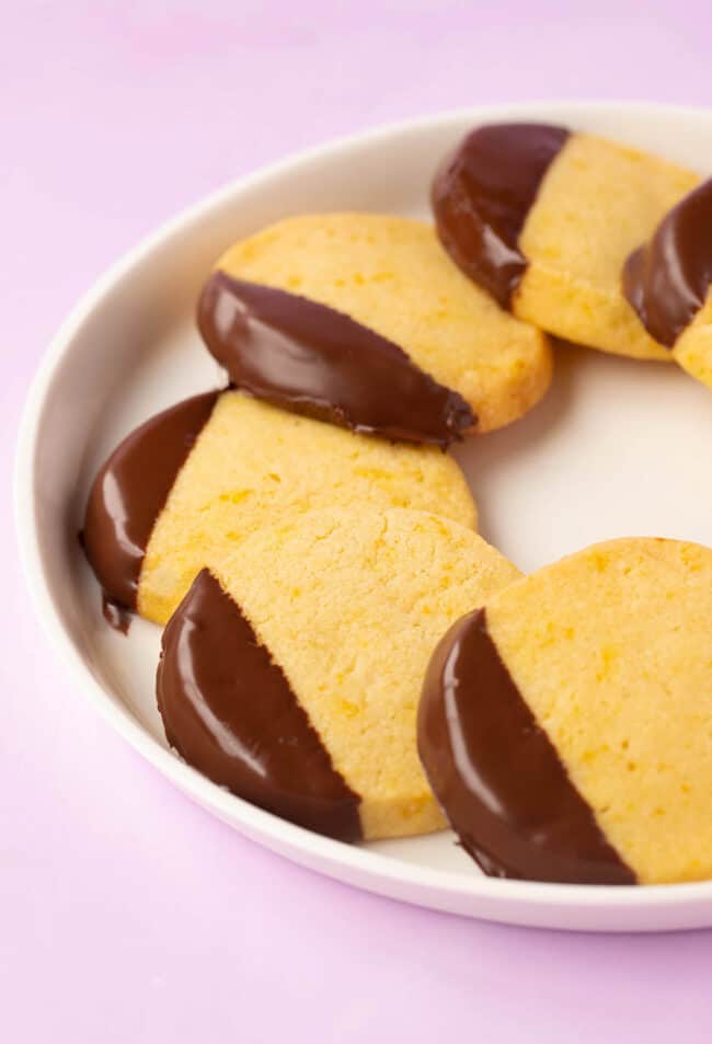 BEST EVER Orange Cookies (5 ingredients) - Sweetest Menu