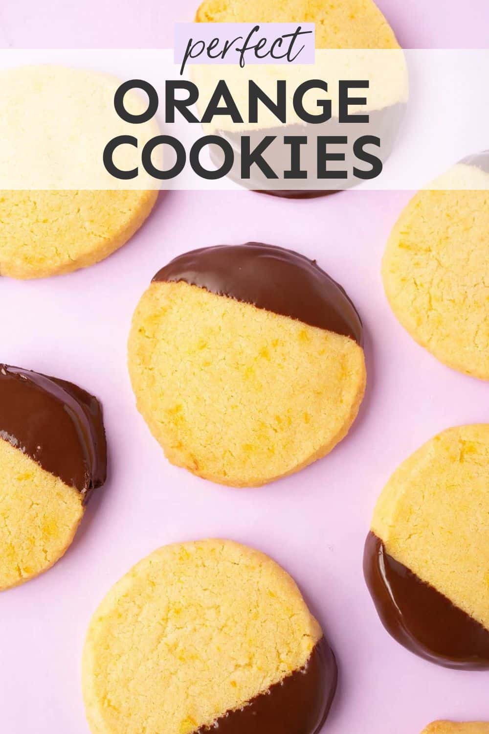 BEST EVER Orange Cookies (5 ingredients) - Sweetest Menu