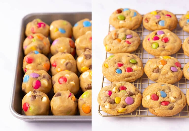 Easy Smartie Cookies Recipe - Sweetest Menu