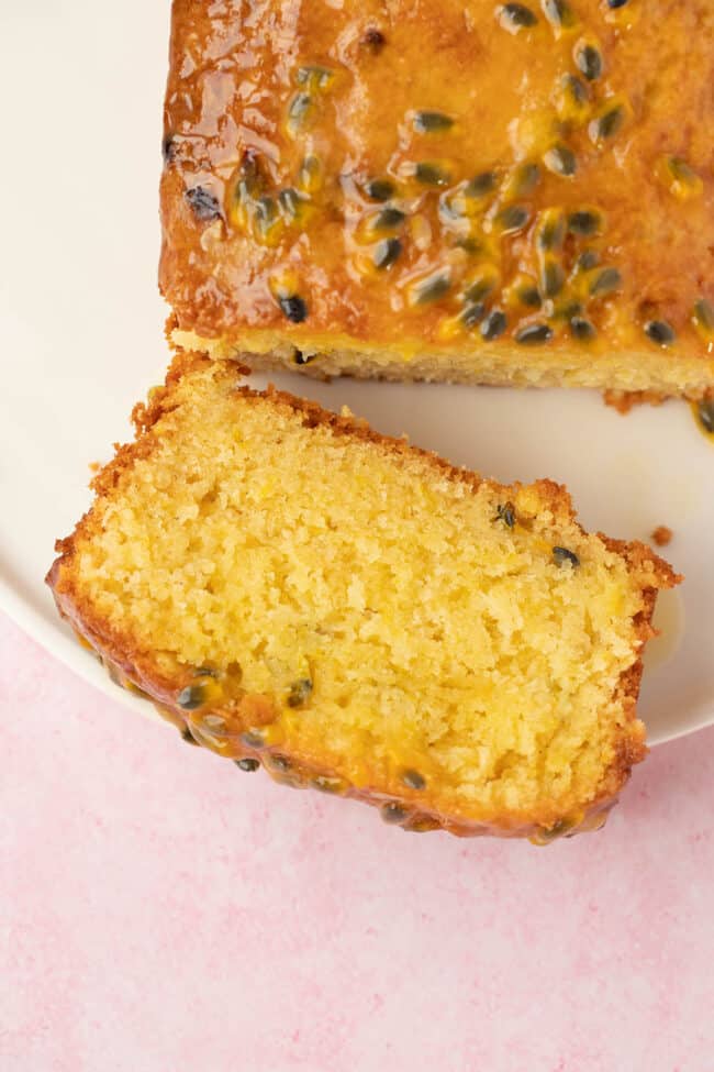 Easy Passionfruit Cake Recipe (Fresh Passionfruit)