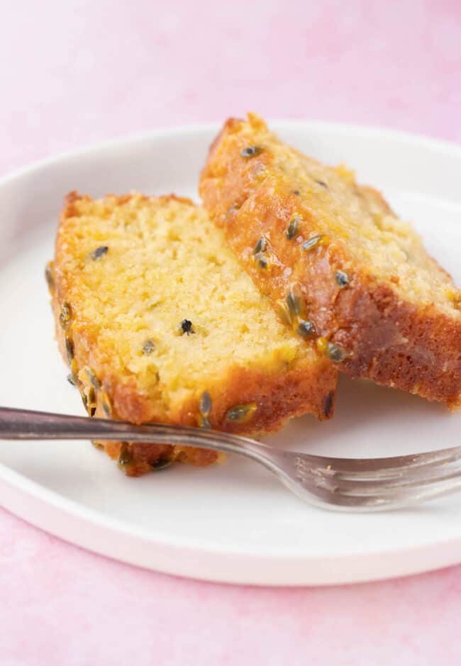 Easy Passionfruit Cake Recipe (Fresh Passionfruit)