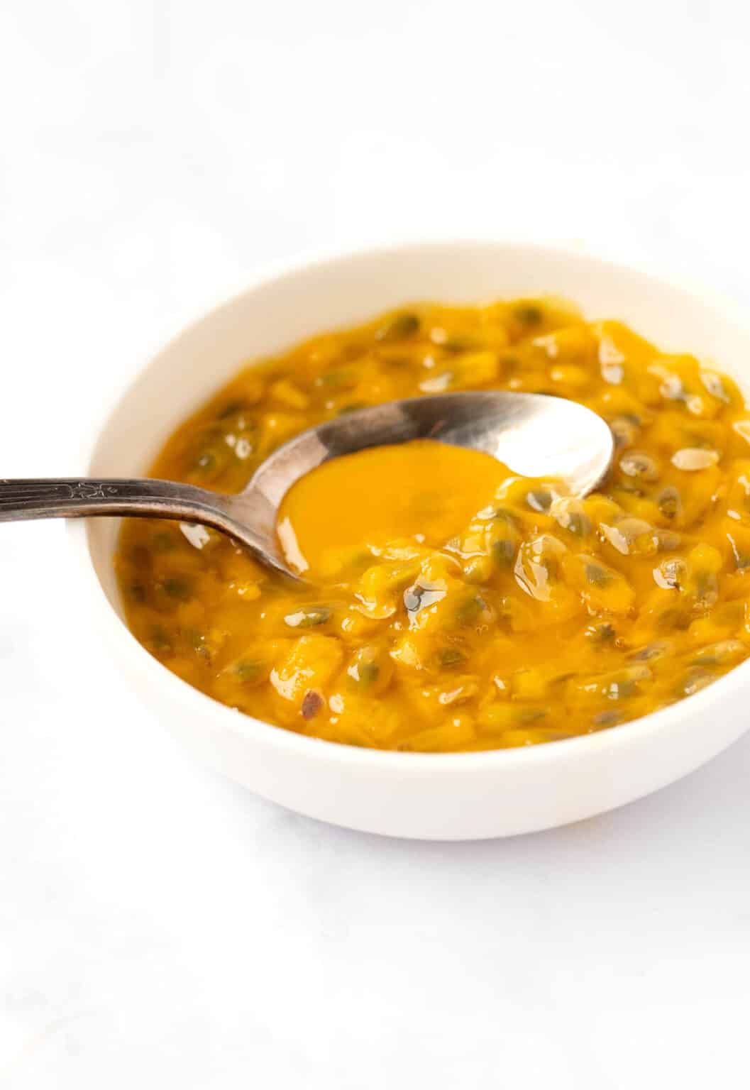 Easy Passionfruit Cake Recipe (Fresh Passionfruit)