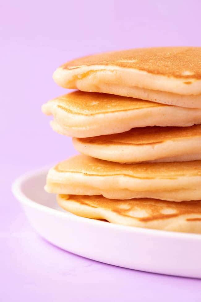 Easy Mini Pancake Recipe (Freezer Friendly, Sugar Free)