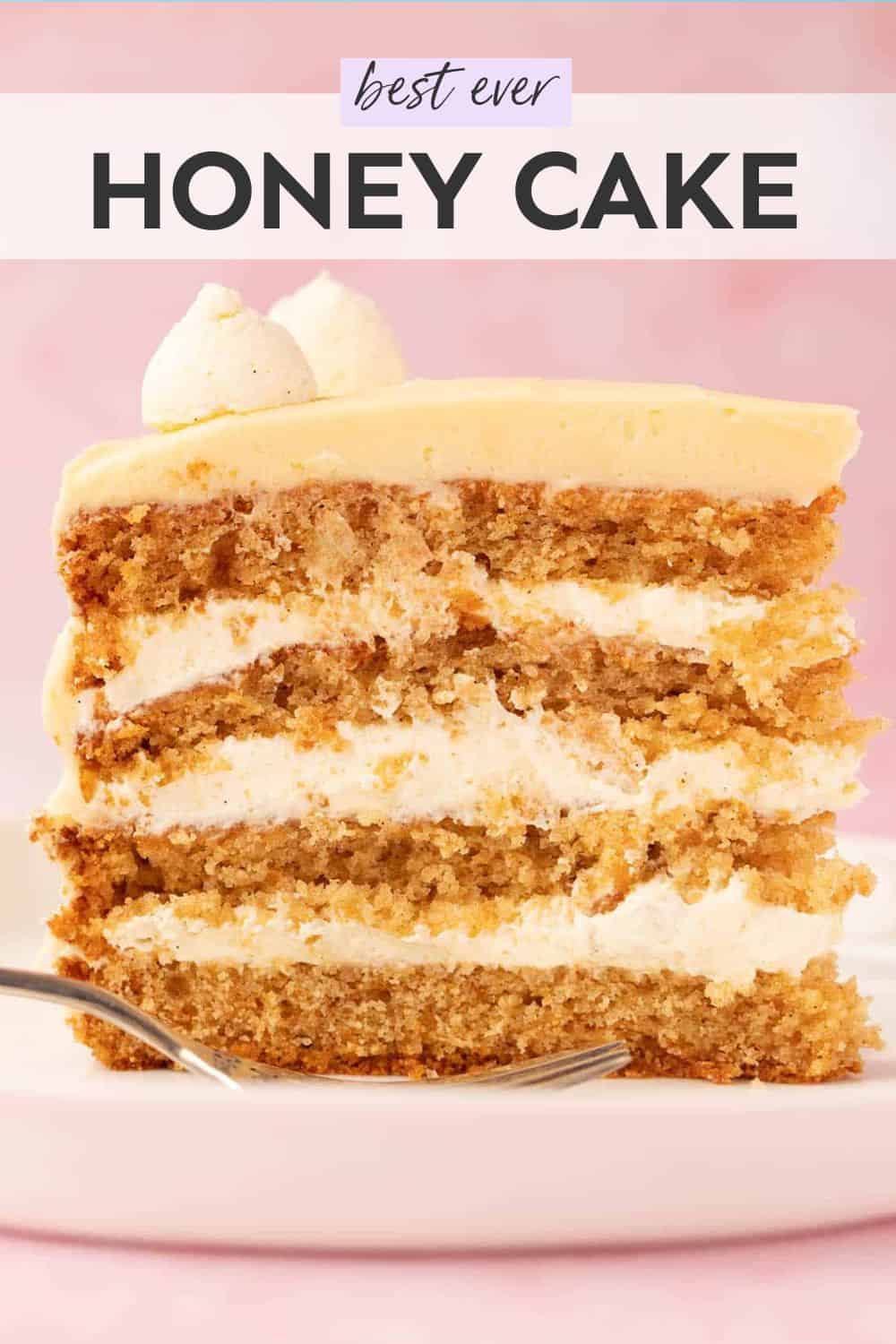 Best Honey Cake Recipe (So Moist) - Sweetest Menu