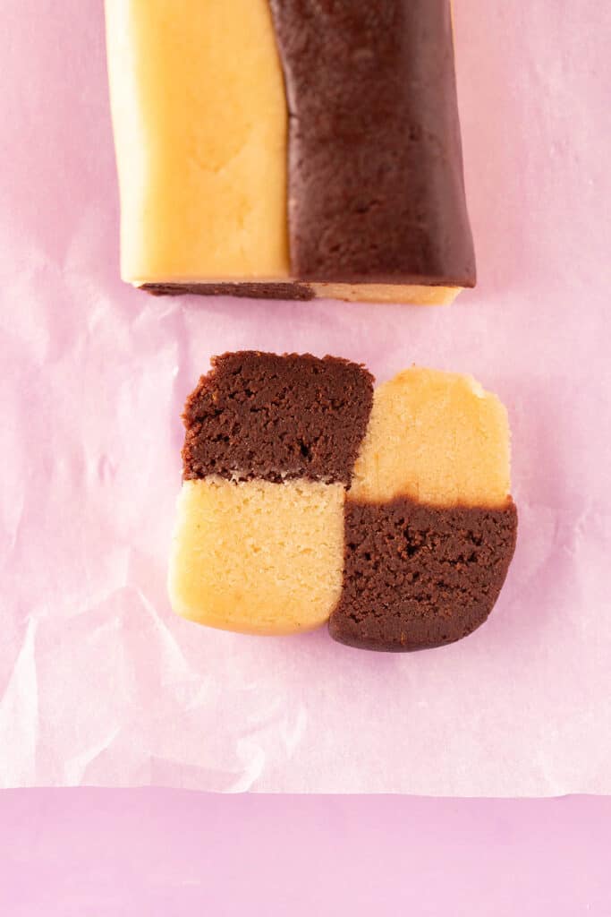 Checkerboard Cookies (Easy Recipe) - Sweetest Menu