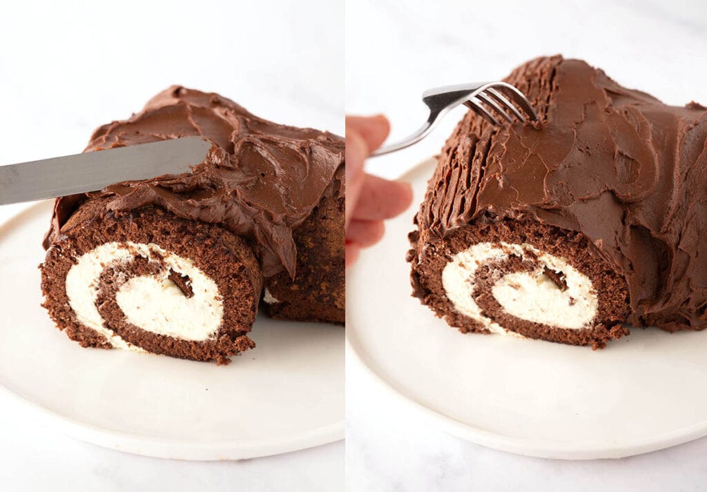 Chocolate Yule Log Recipe (Bûche De Noël) - Sweetest Menu