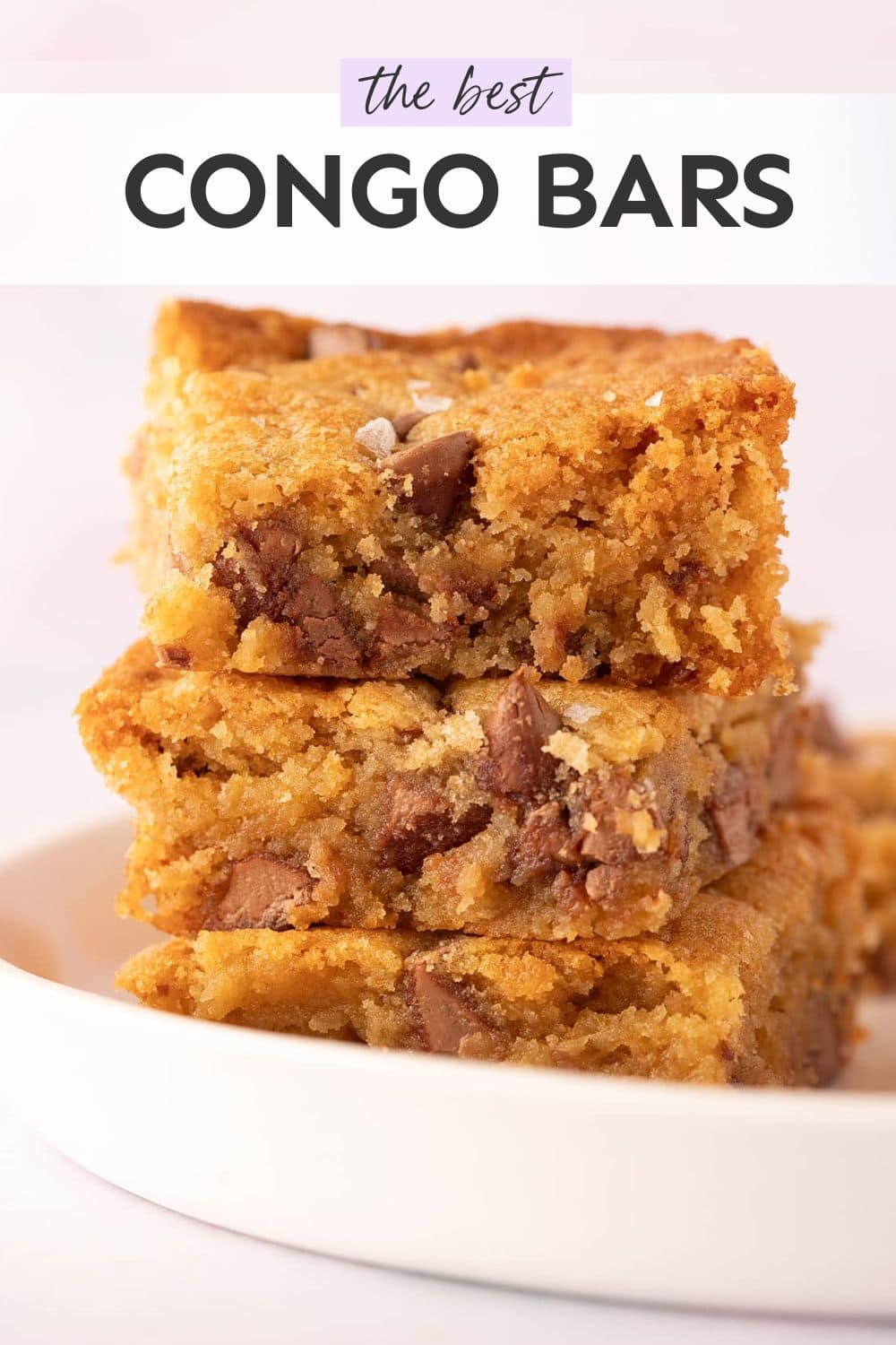 Congo Bars (The BEST Chocolate Chip Cookie Bars) - Sweetest Menu
