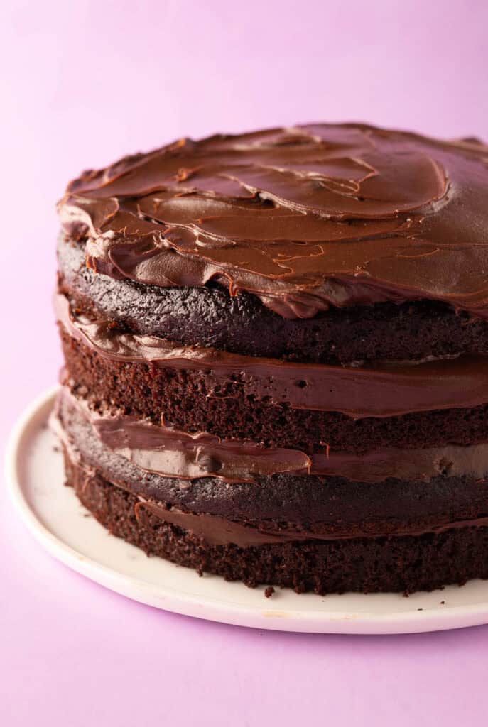 Moist Chocolate Cake (EVEN BETTER on day two) - Sweetest Menu