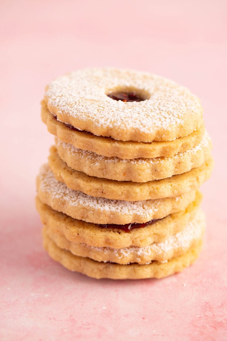 Easy Linzer Cookies (Ready To Eat In One Hour)