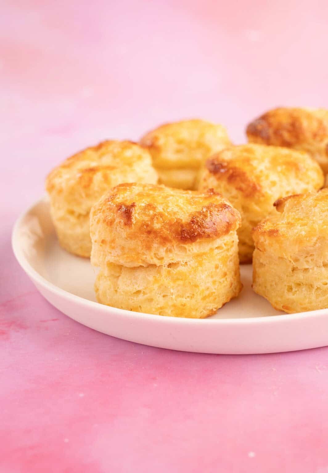 Easy Cheese Scones (Tall & Buttery) - Sweetest Menu